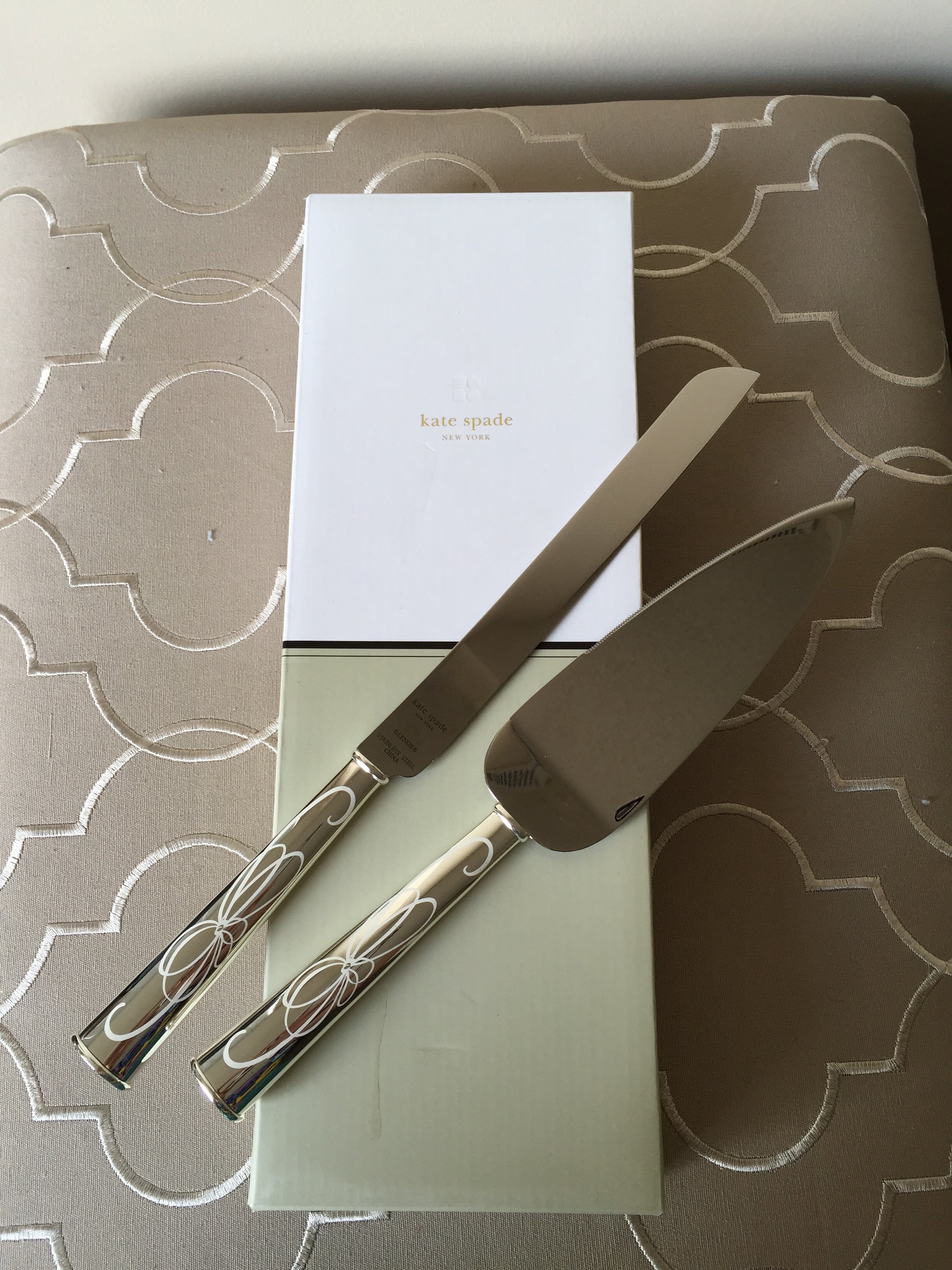 Kate Spade Belle Boulevard cake set - Never Liked It Anyway