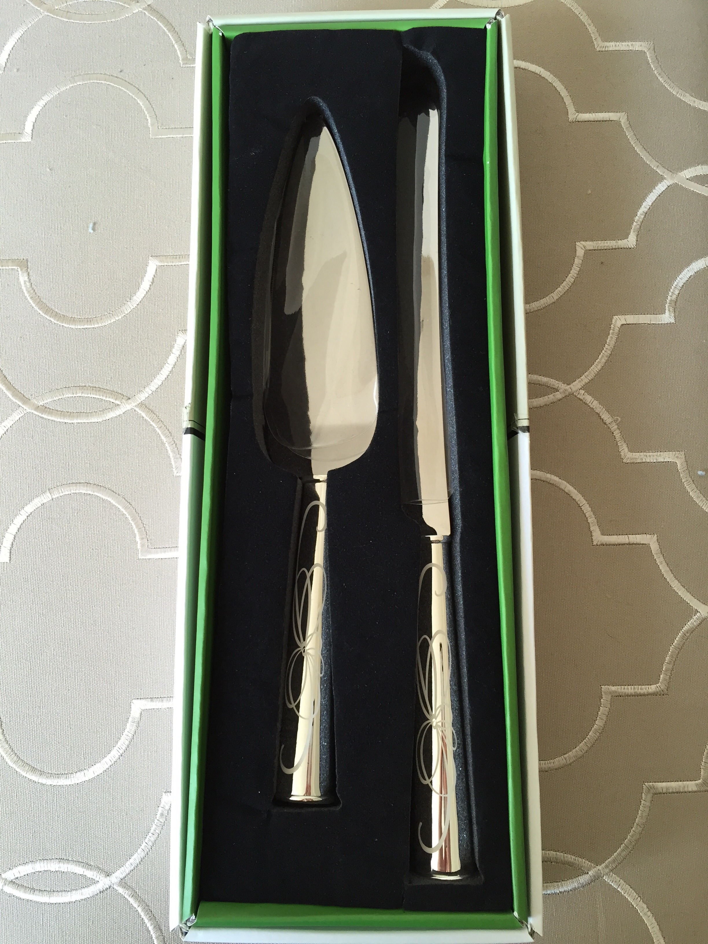 Kate Spade Belle Boulevard cake set - Never Liked It Anyway