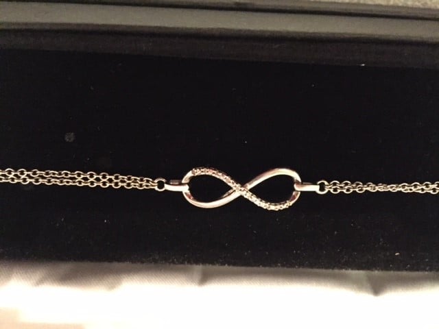 7" Diamond Infinity Bracelet - Never Liked It Anyway