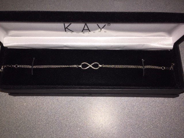 7" Diamond Infinity Bracelet - Never Liked It Anyway